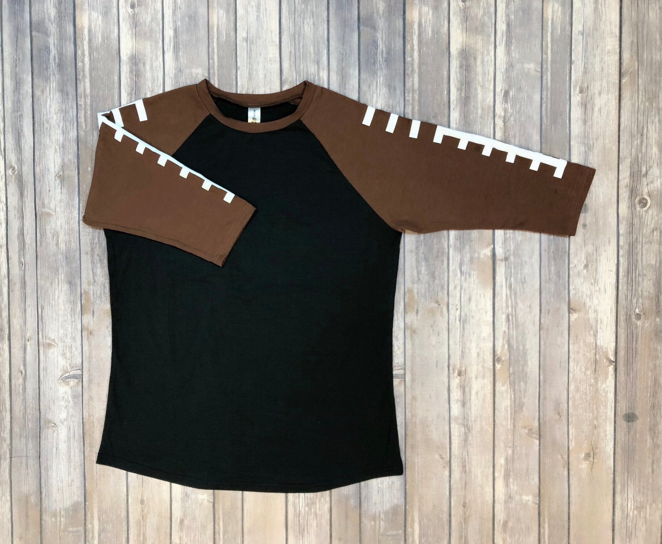 Football Raglan Shirt Unisex Matching Sports Adult and Kids - Etsy