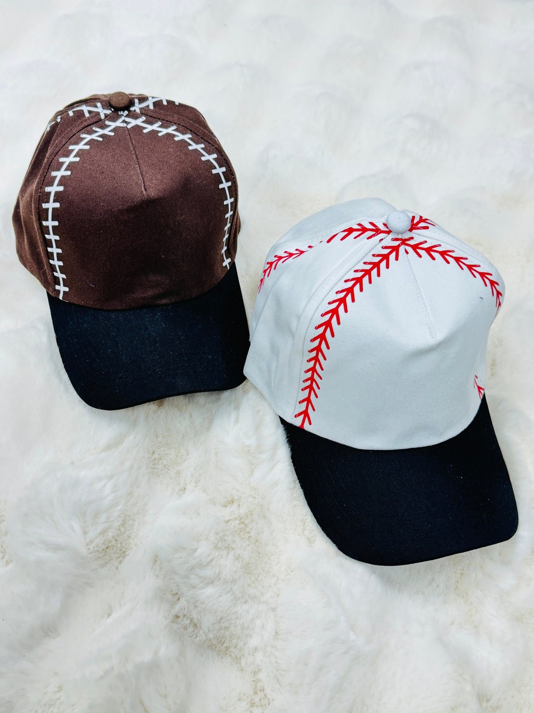 Football Baseball Hat Sports Cap Athletic Unisex Adjustable Baseball ...