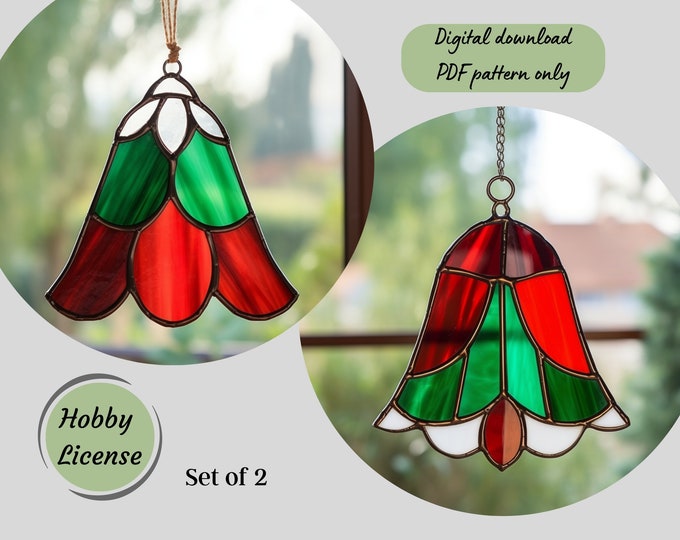 Handcrafted Stained Glass Snowman Suncatcher in Red White Wispy ...