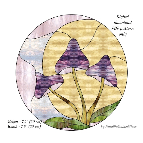 Celestial Stained Glass Pattern - Etsy