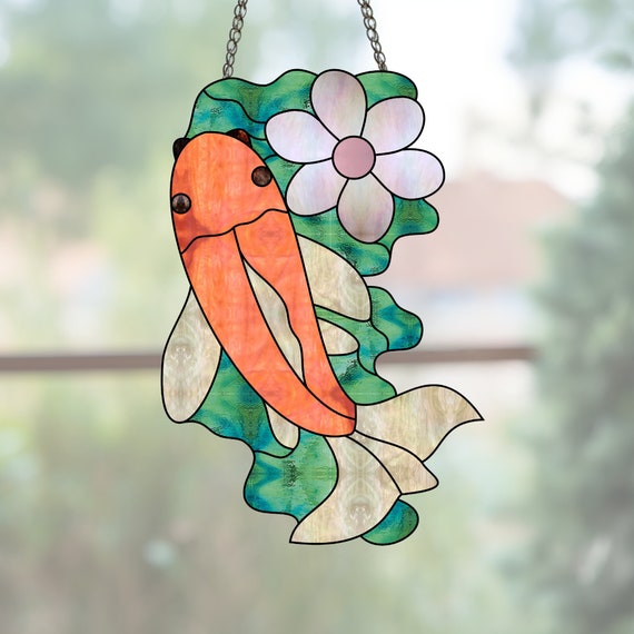 Stained Glass Patterns Fish Stained Glass Fish Posters For Sale