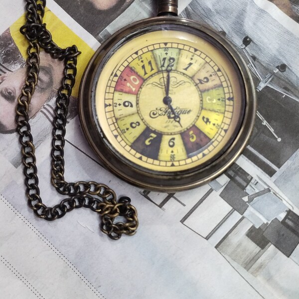 Clock Locket - Etsy