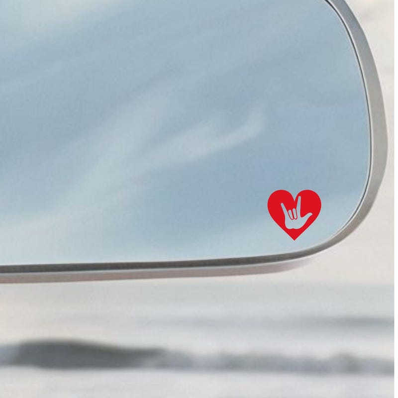 I Love You Sign for Mirror - Etsy