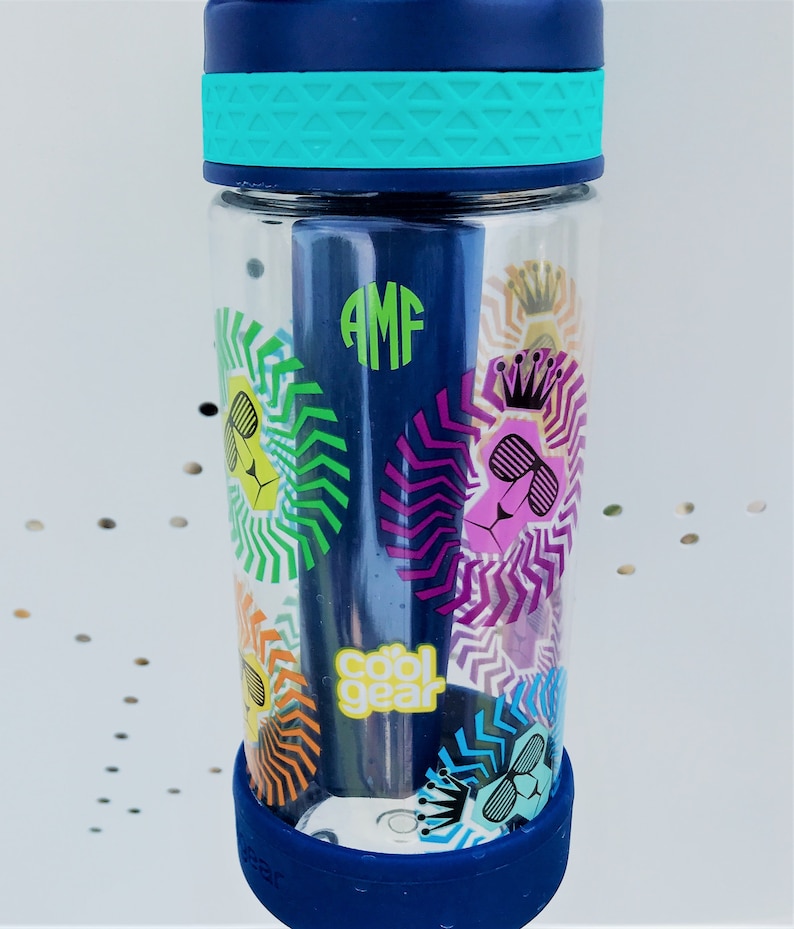 Mini Monogram Decals 1/2 Decals Small Vinyl Stickers | Etsy