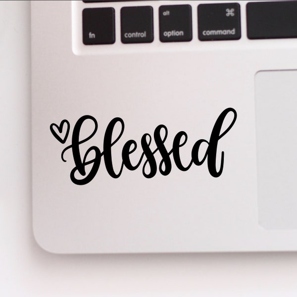 Blessed Car Window Decal - Etsy