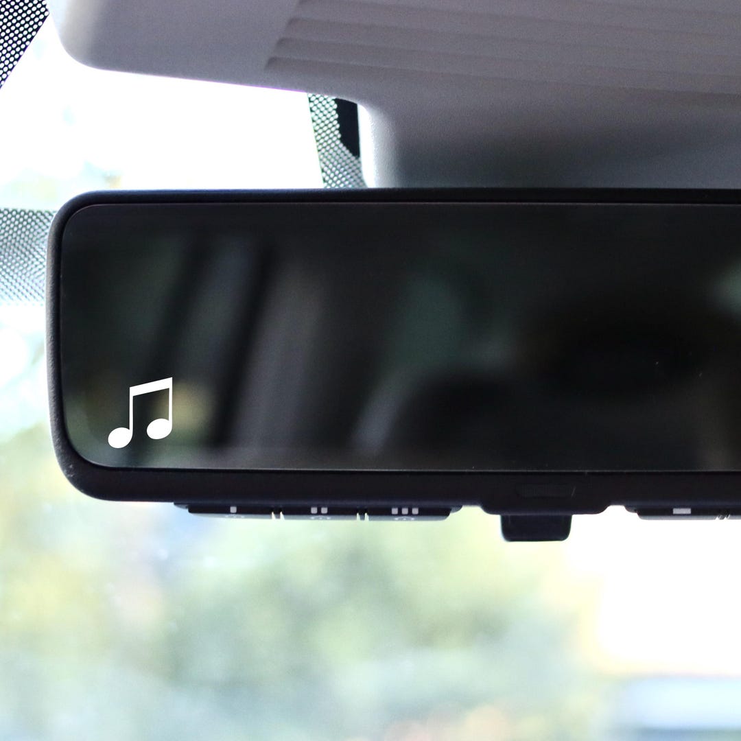 Music Note - Mirror Decal - Mini Decal – Tiny Decal, Cute Car ...