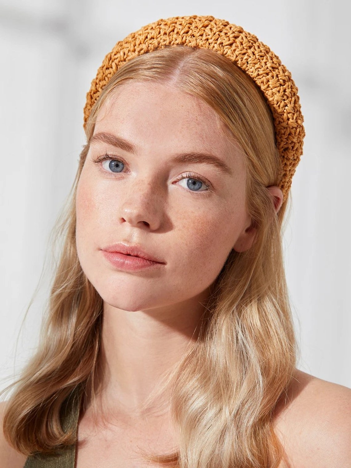 Handmade Raffia Headbands Knotted Headbands Knitted Hair - Etsy