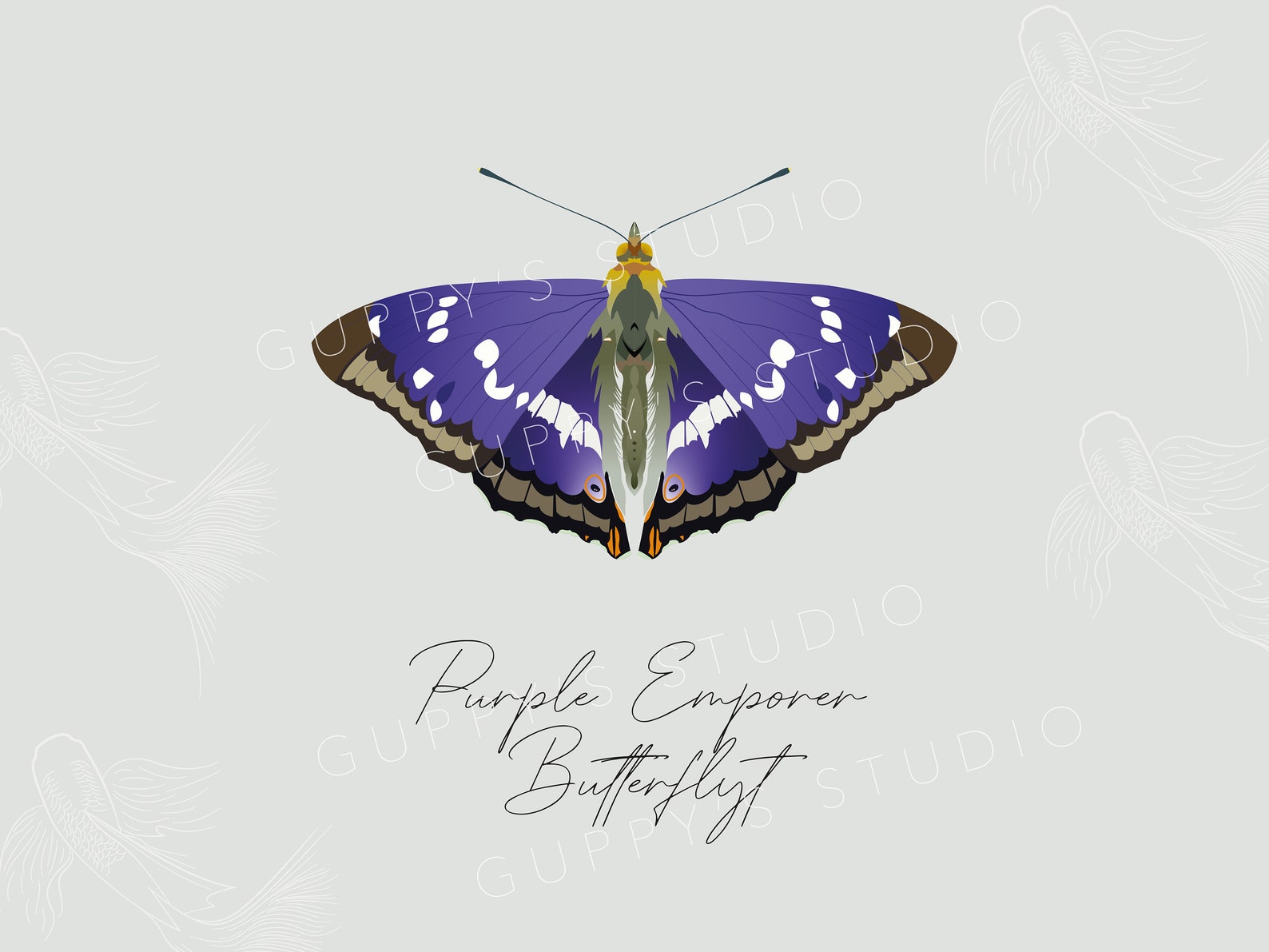 Vector Pack 4 Highly Detailed Butterfly Drawings in 4 Vector - Etsy