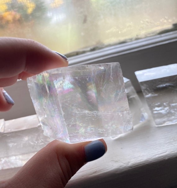 Optical Calcite Ice Cubes - Etsy