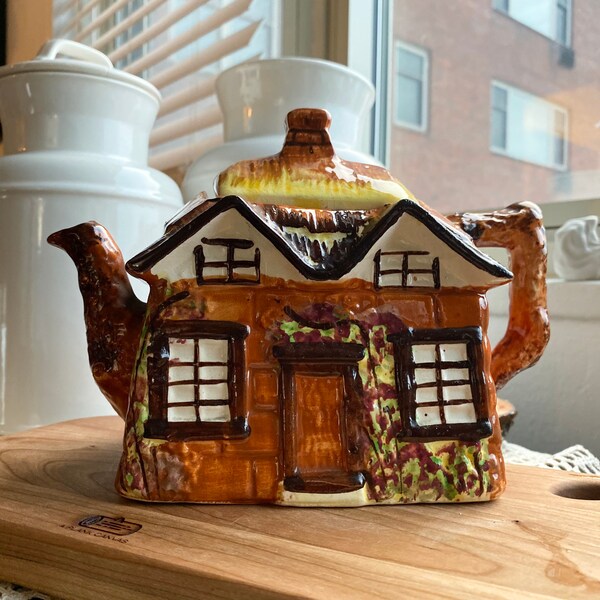 Cottage Tea Pot - Etsy