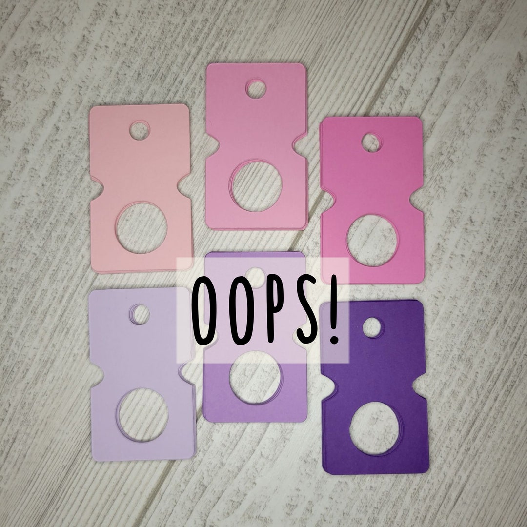 OOPS 30 Large Assorted Notched Rectangular Floss Drops - Etsy