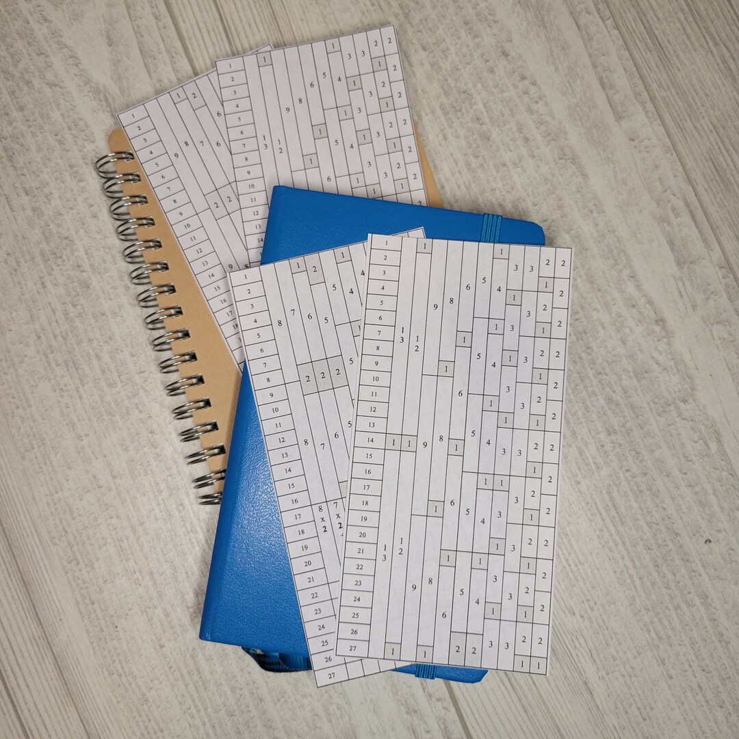 A4 & A6 Journal Grid Guide With Spacing Print Your Own 45 Dots Across ...