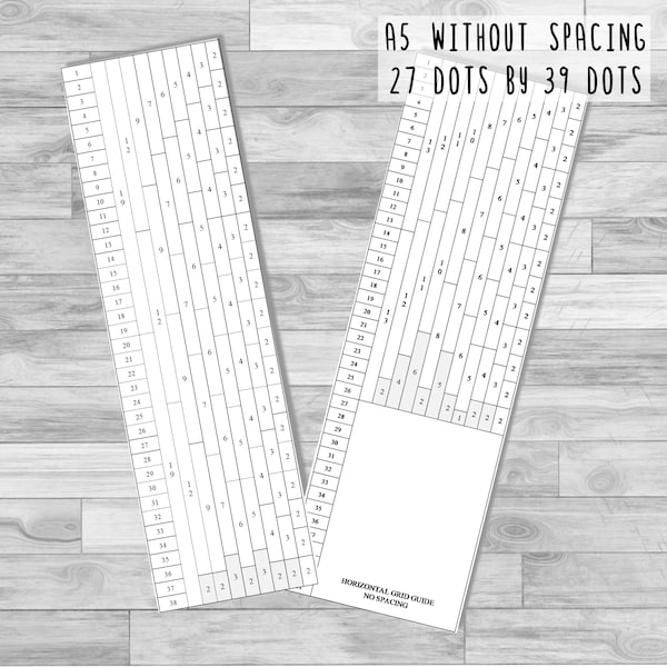 Bullet Journal Ruler - Etsy