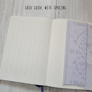 A5 Journal Grid Guide With and Without Spacing - Print Your Own - Etsy UK