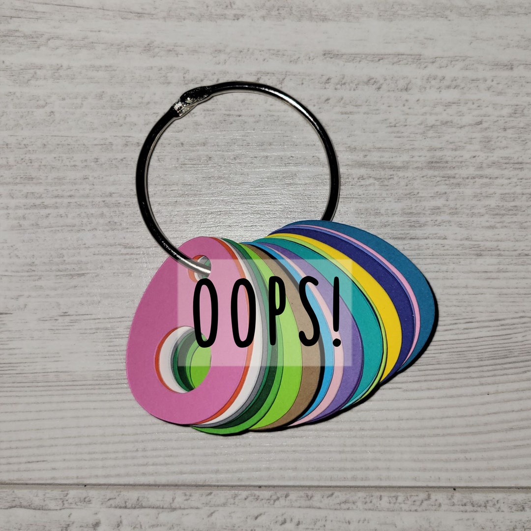 OOPS! 50 Small Assorted Tear Floss Drops | Thread Drops | Cross Stitch ...