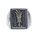 Enlightenment Torch Ring Sterling Silver - Patriotic Jewelry - Statue ...