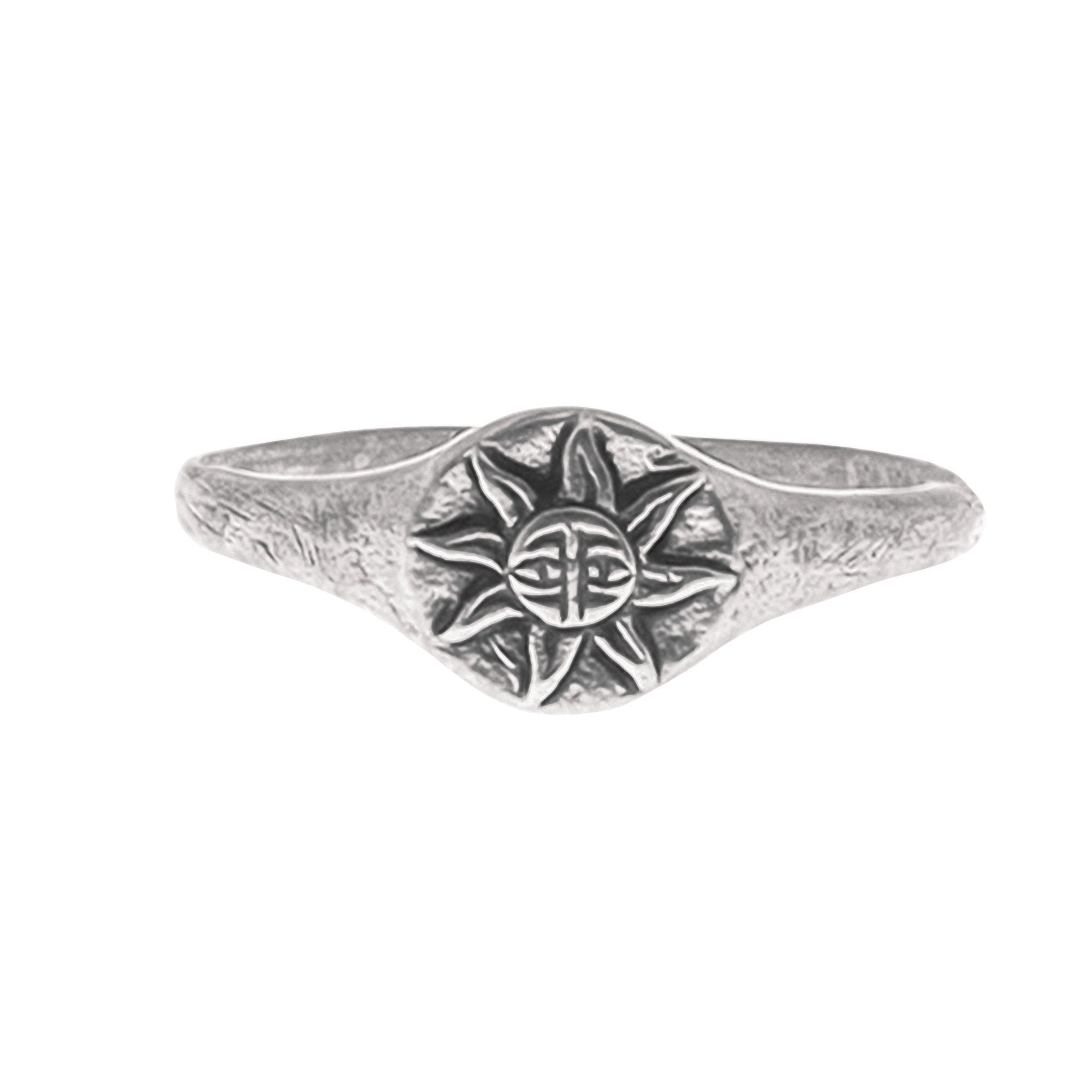 Sun Ring Sterling Silver for Women Men Celestial Jewelry - Etsy