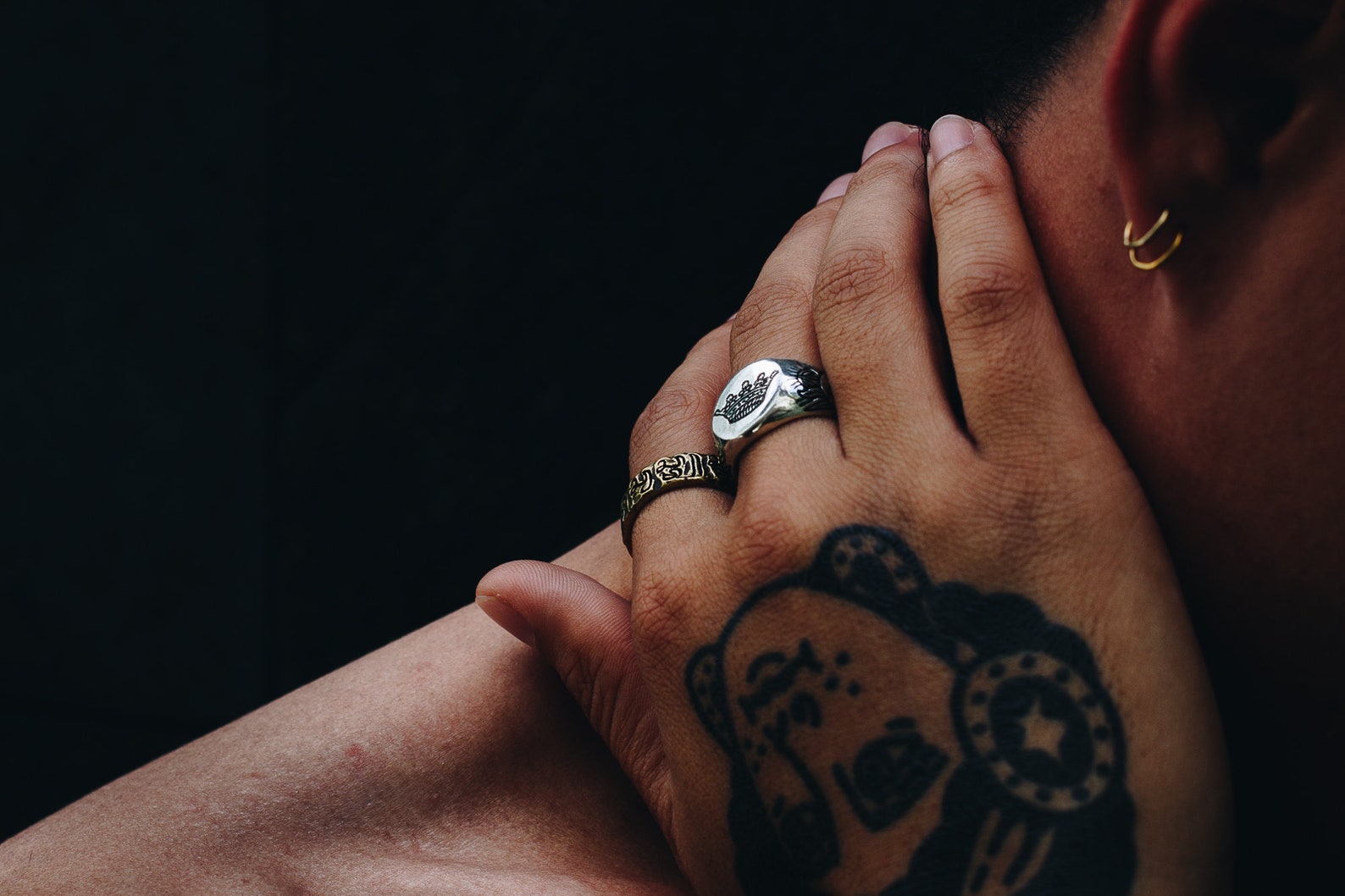 Ring With Crown and Sun Sterling Silver Pinky Ring Sun Rise | Etsy