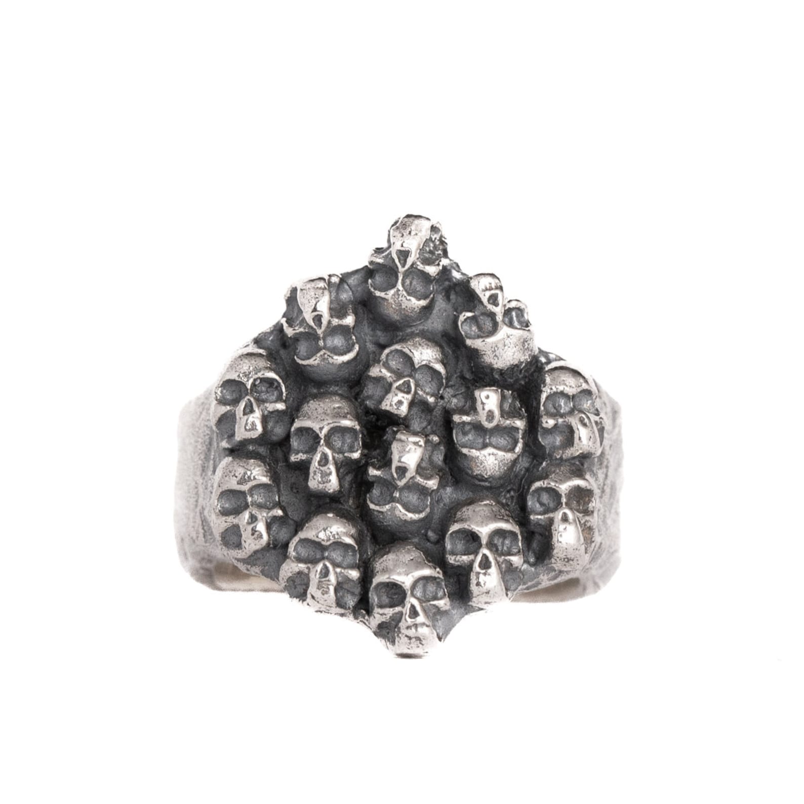 Gothic Rings for Men Silver Skull Ring Men Cool Rings Punk - Etsy