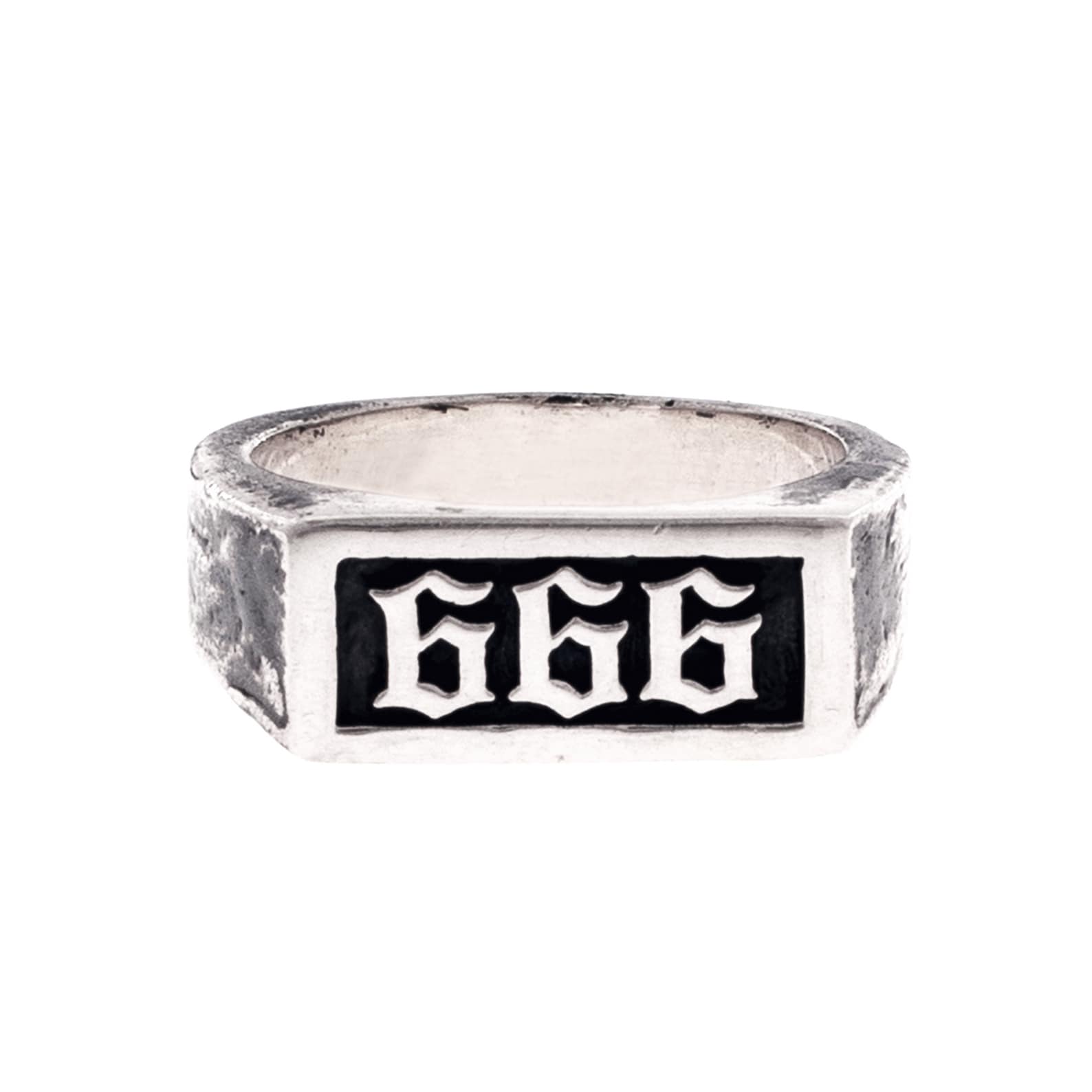 Silver 666 Ring for Men Women Devil Jewelry Satanic Gifts - Etsy
