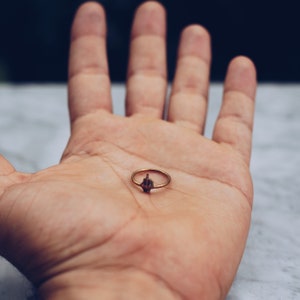 Flipping off Ring Middle Finger Brass Rings Cool Rings - Etsy