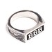 Silver 666 Ring for Men Women Devil Jewelry, Satanic Gifts, Cool Urban ...