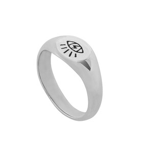 All Seeing Eye Ring Silver | Protection Jewelry, Eye of Providence ...