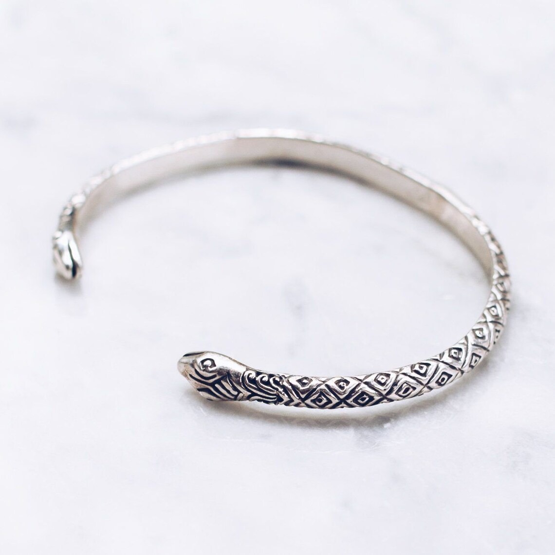 Sterling Silver Snake Bracelet Snake Jewelry for Women | Etsy