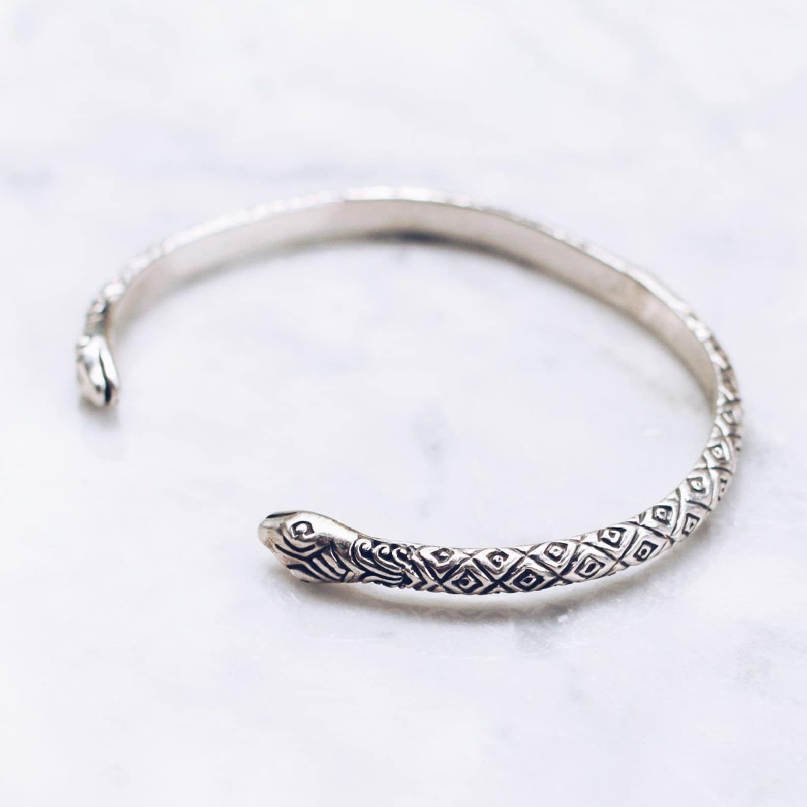 Sterling Silver Snake Bracelet Snake Jewelry for Women | Etsy