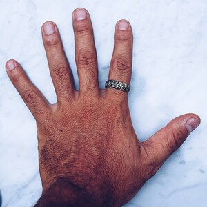 Western Wedding Bands | Western Twisted Rope Rings, Brass Ring Men ...