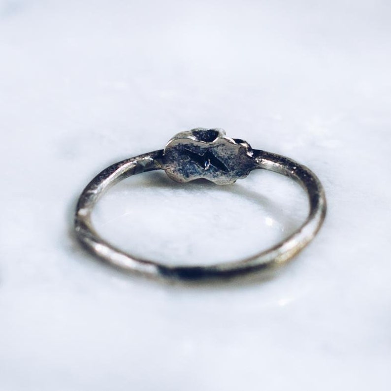 Skull Ring Women Sterling Silver Skull Rings for Women Cool - Etsy