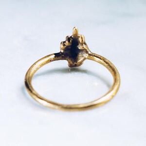 Flipping off Ring Middle Finger Brass Rings Cool Rings - Etsy