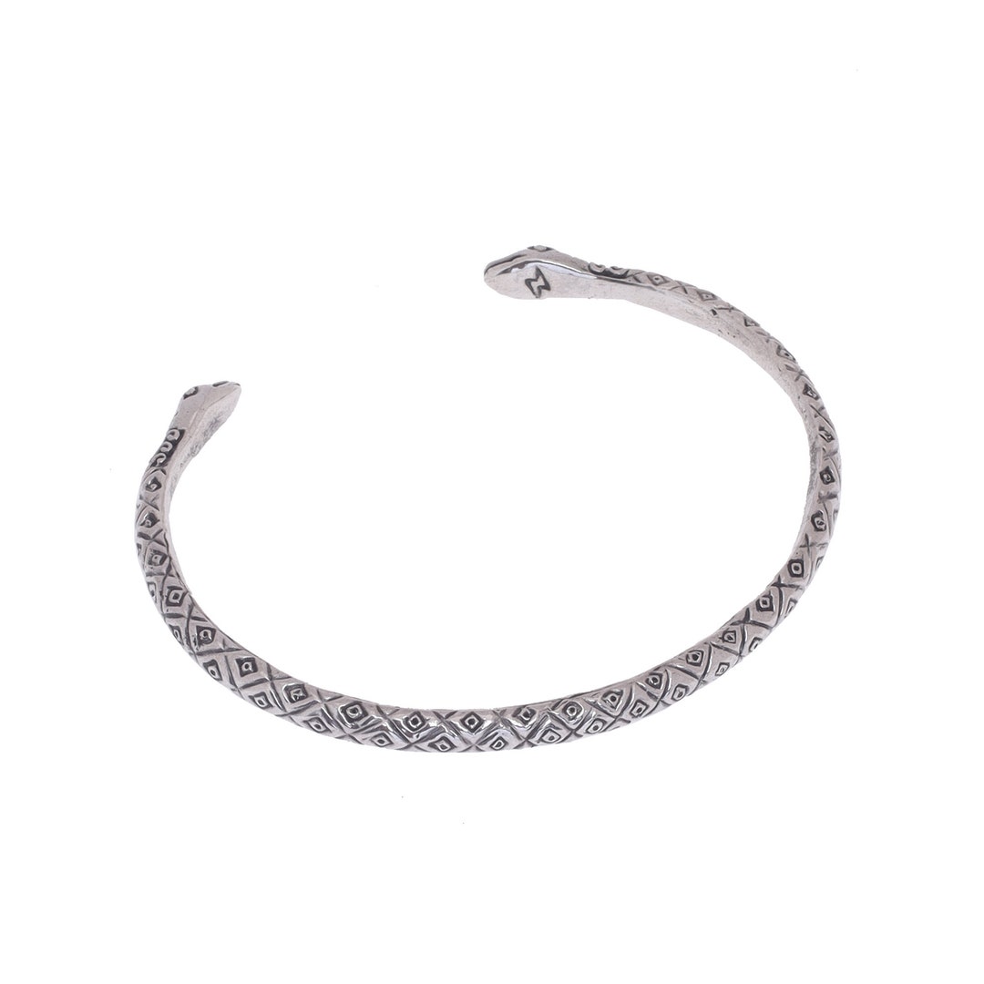 Sterling Silver Snake Bracelet Snake Jewelry for Women, Serpent ...
