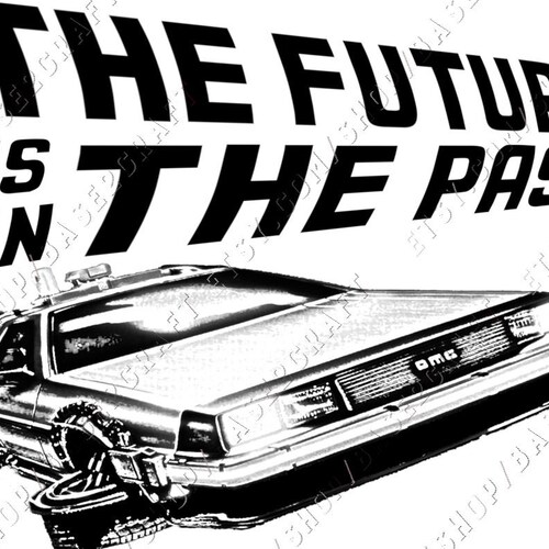 Back to the Future SVG | Etsy