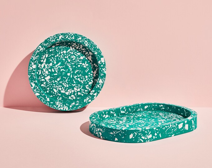 Handmade Jesmonite homeware and furniture by EmilyMarlinJesmonite