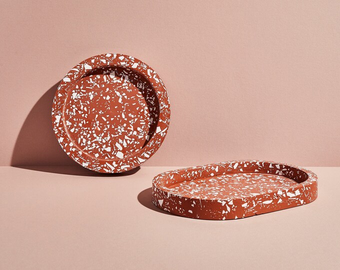 Handmade Jesmonite homeware and furniture by EmilyMarlinJesmonite