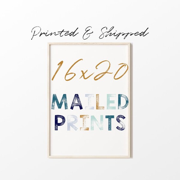 16x20 Art Poster - Etsy