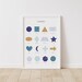 Playroom Wall Decor Educational Posters Set of 3 Prints - Etsy