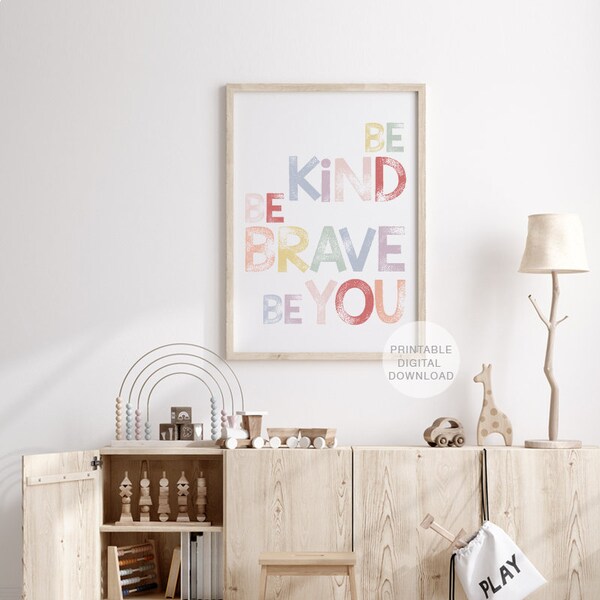 Be Brave Quote - Etsy