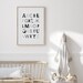 Black and White Alphabet Poster, Monochrome Alphabet PRINTABLE ...