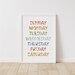 Earthy Neutral Educational PRINTABLE Wall Art Set of 6, Kids Room Decor ...