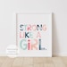 Boho Set of 3 Girl Quotes, Printable Wall Art, Empowering Prints for ...