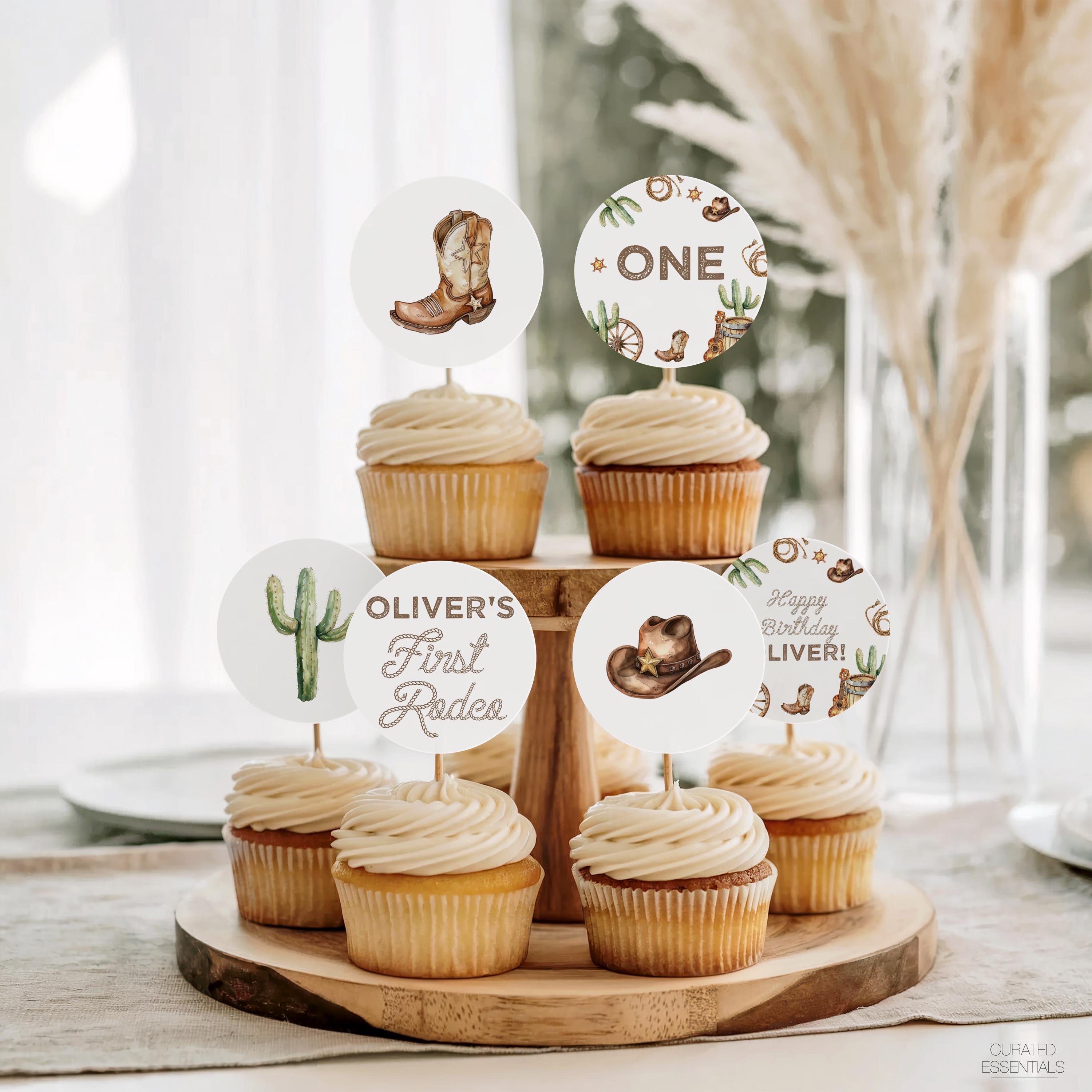 Editable First Rodeo Time Capsule, First Birthday Party Template ...