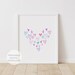 Purple & Pink Girls Set of 5 Prints, Printable Wall Art, Empowering ...