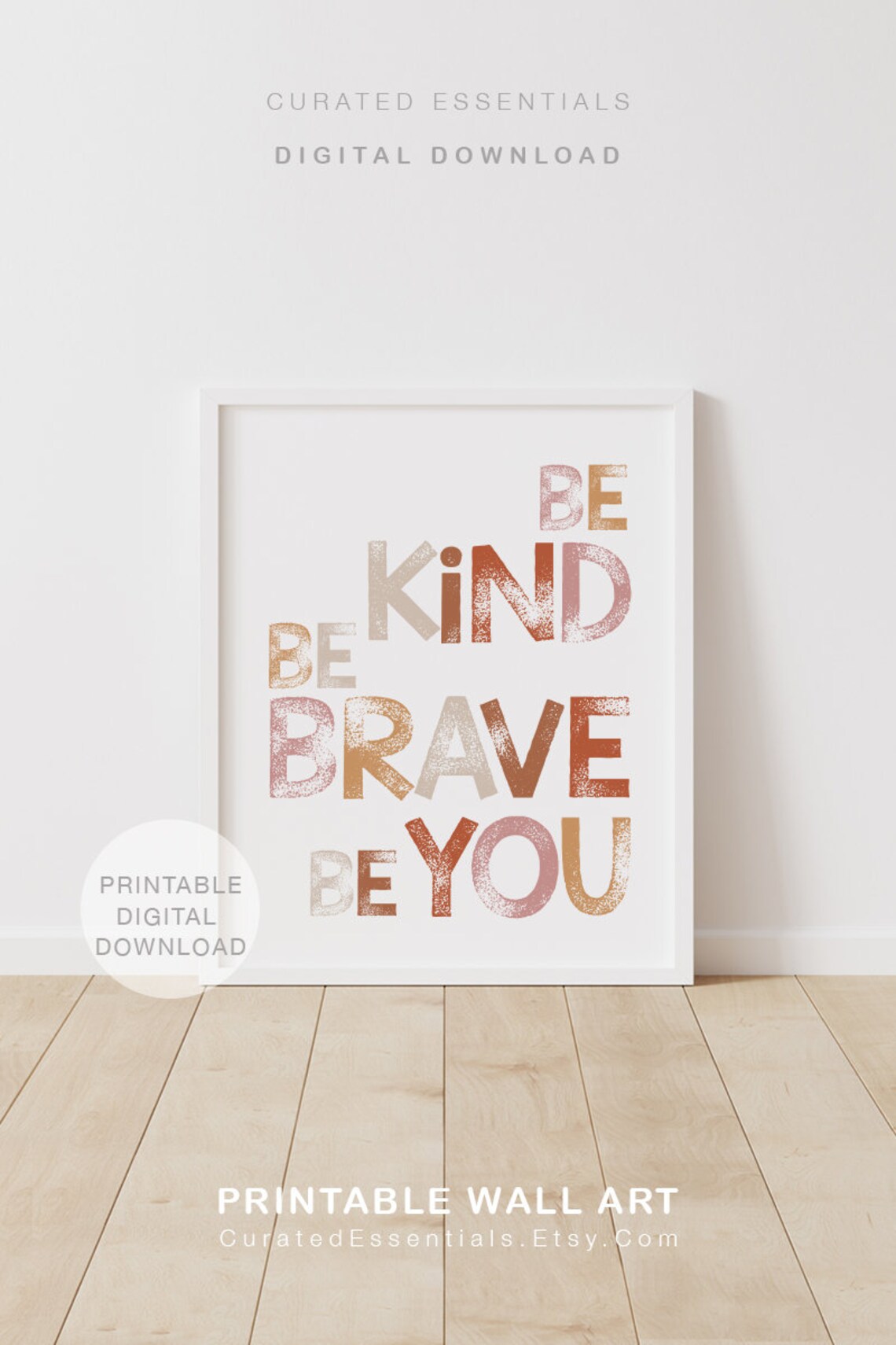 Boho Set of 3 Girl Quotes, Printable Wall Art, Empowering Prints for ...