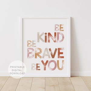 Boho Set of 3 Girl Quotes, Printable Wall Art, Empowering Prints for ...