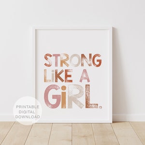 Boho Set of 3 Girl Quotes, Printable Wall Art, Empowering Prints for ...