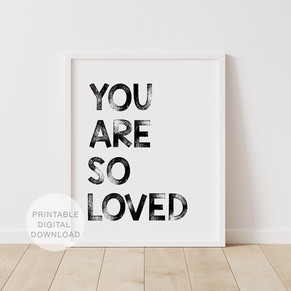 You Are so Loved - Etsy
