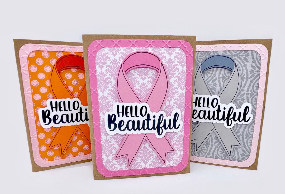 Cancer Support Handmade Personalized Greeting Card, Customize - Etsy