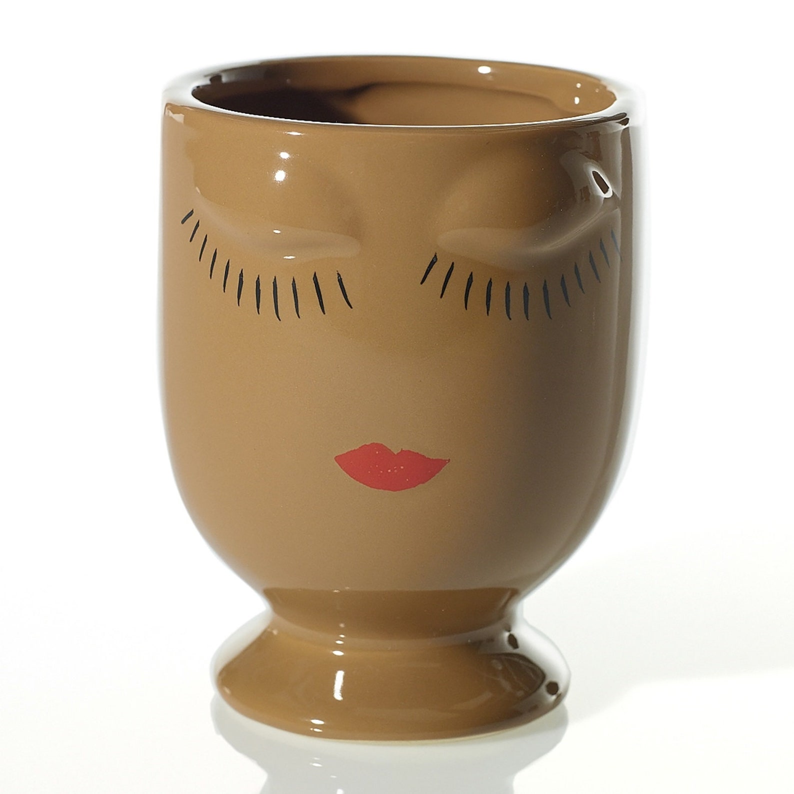 Medium Celfie Vase Face Pot Planter for Cacti or Succulent Plant; Makes ...